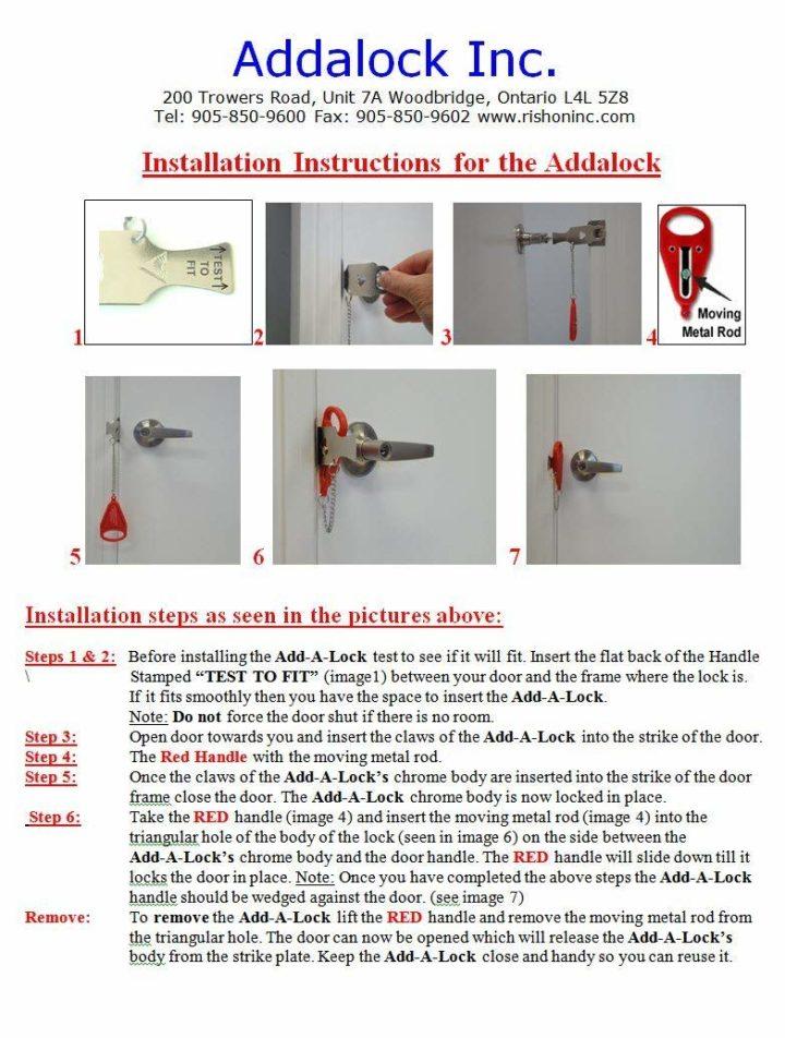 Physical Security Product Review – Portable Door Locks (PDLs) – Rishon ...